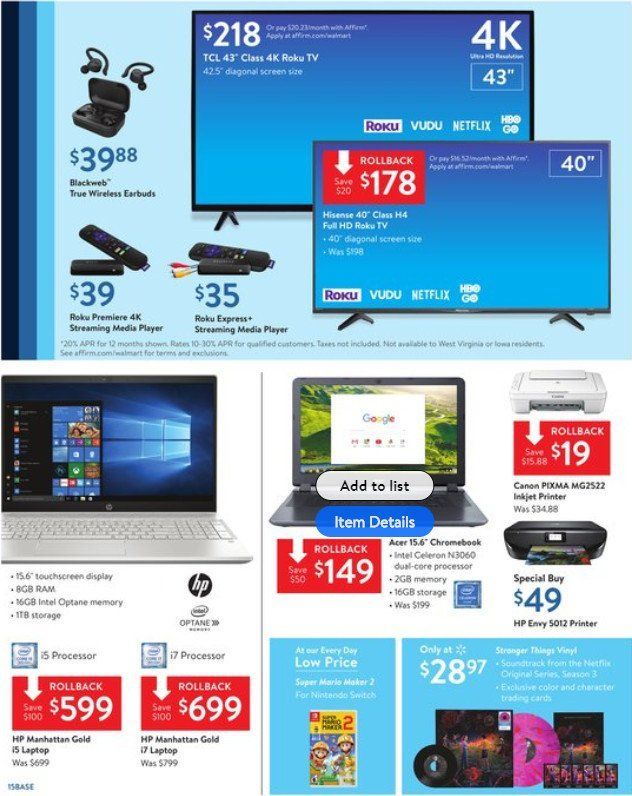Walmart Weekly Ad Aug 11 – Aug 29, 2019