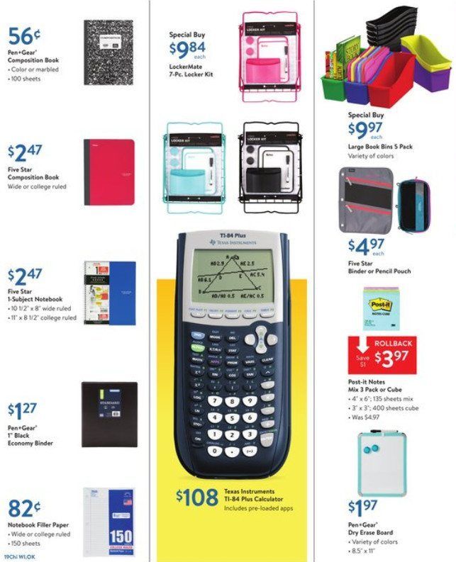 Walmart Weekly Ad Aug 11 – Aug 29, 2019