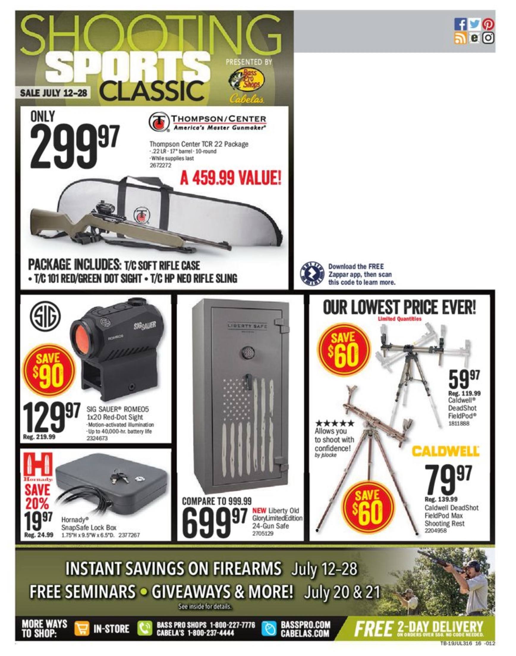 Bass Pro Shops Weekly Ad Jul 12 – Jul 28, 2019
