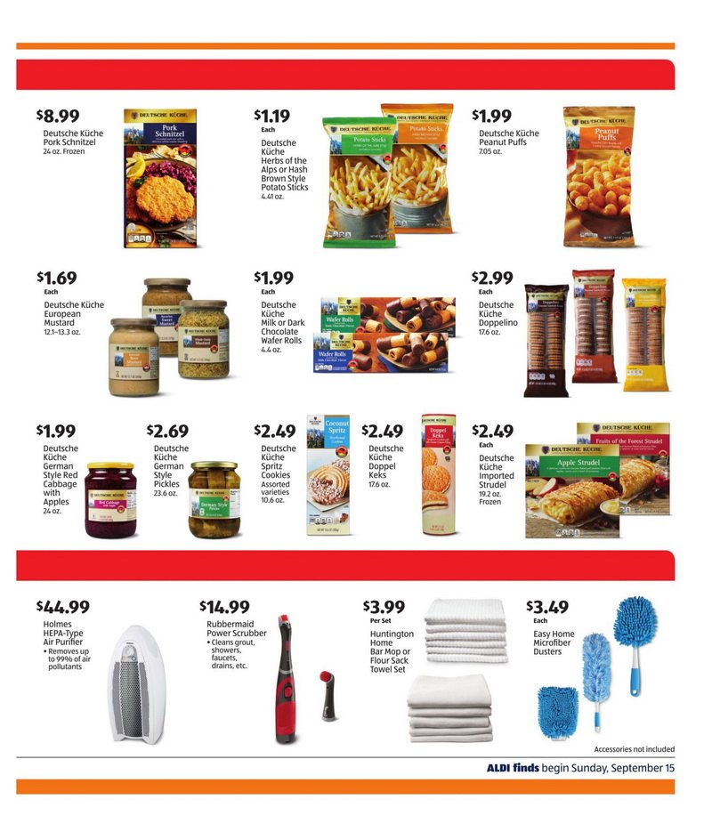 Aldi Weekly Ad Sep 15 – Sep 21, 2019