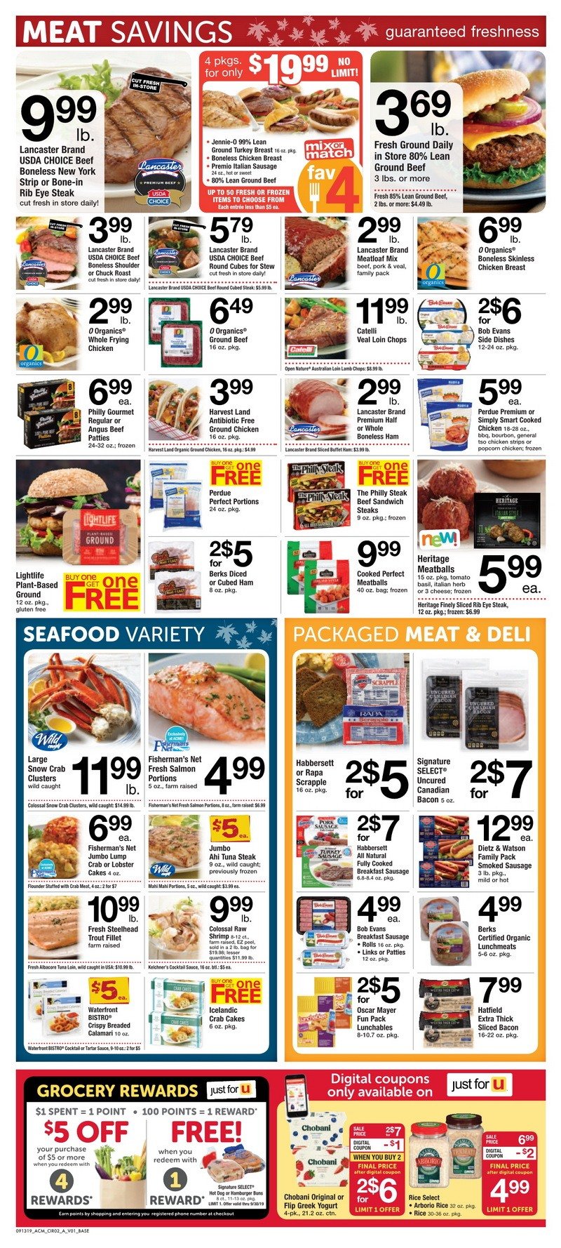 Acme Weekly Ad Sep 13 – Sep 19, 2019