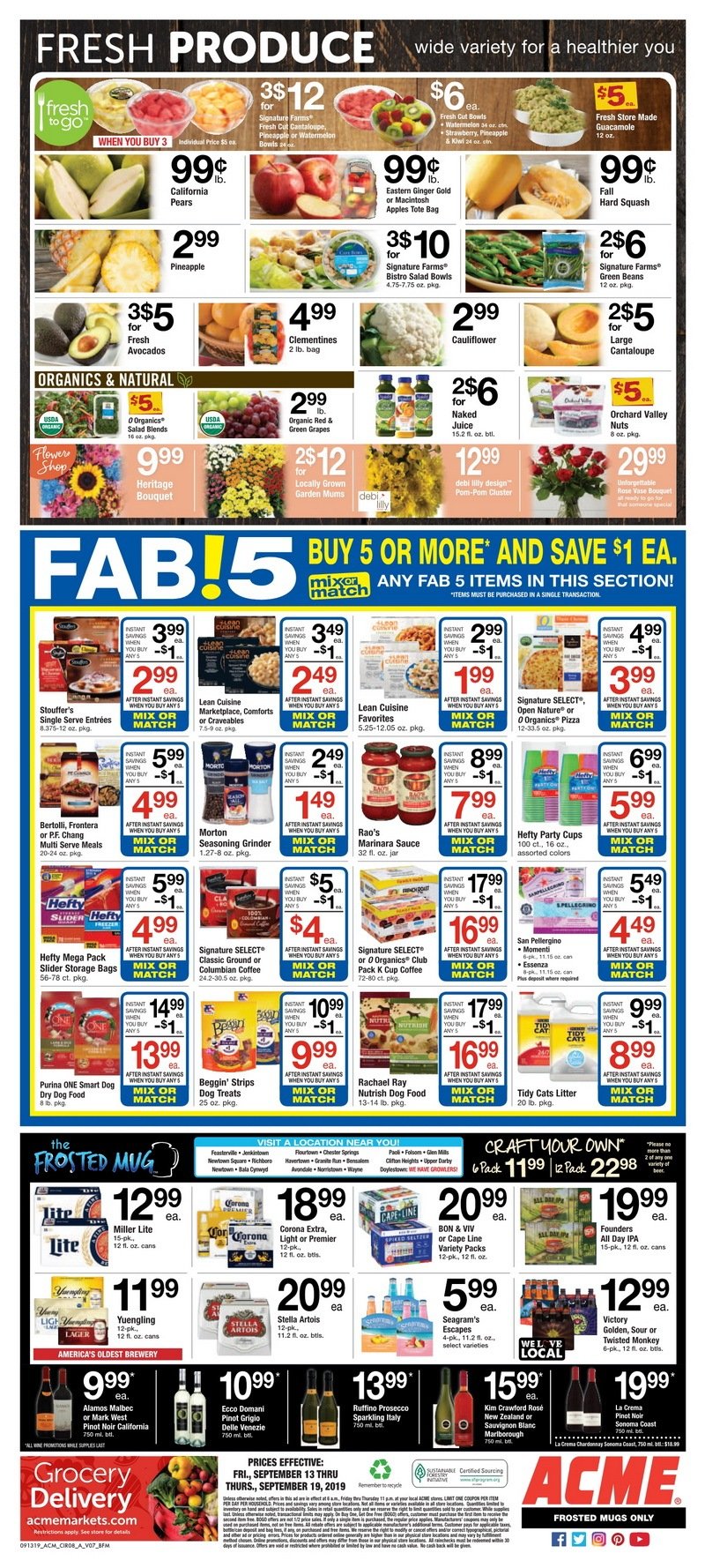 Acme Weekly Ad Sep 13 – Sep 19, 2019