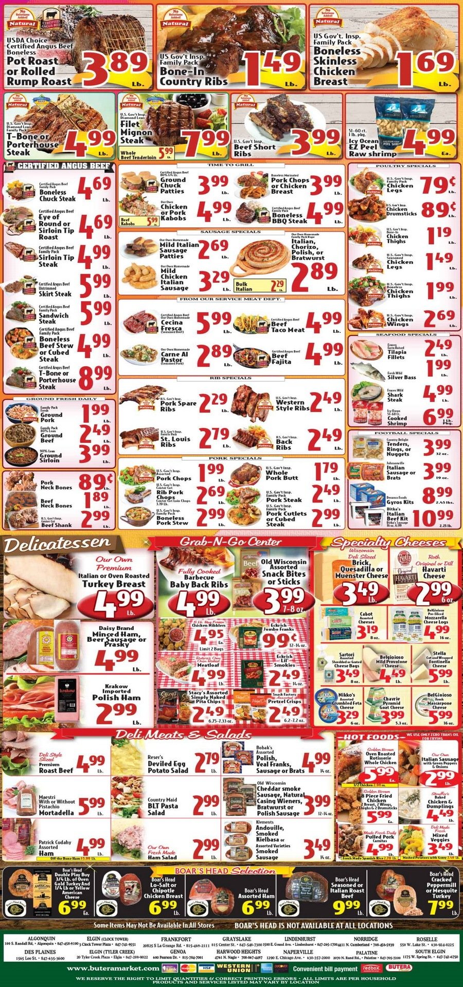 Butera Weekly Ad Sep 4 – Sep 10, 2019