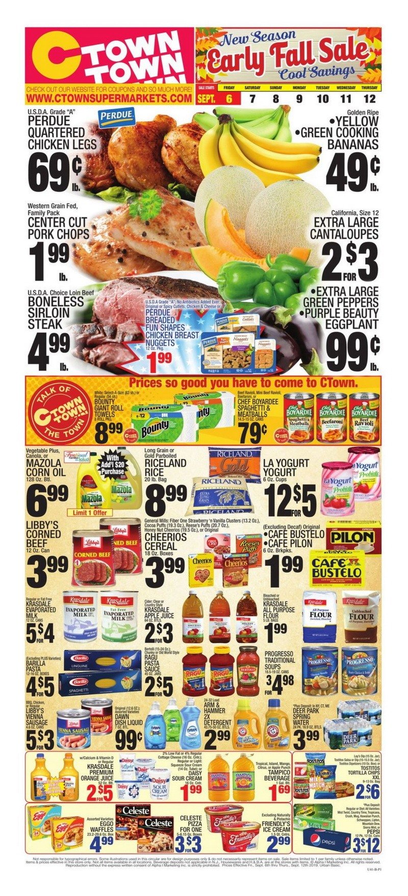 C-Town Weekly Ad Sep 06 – Sep 12, 2019