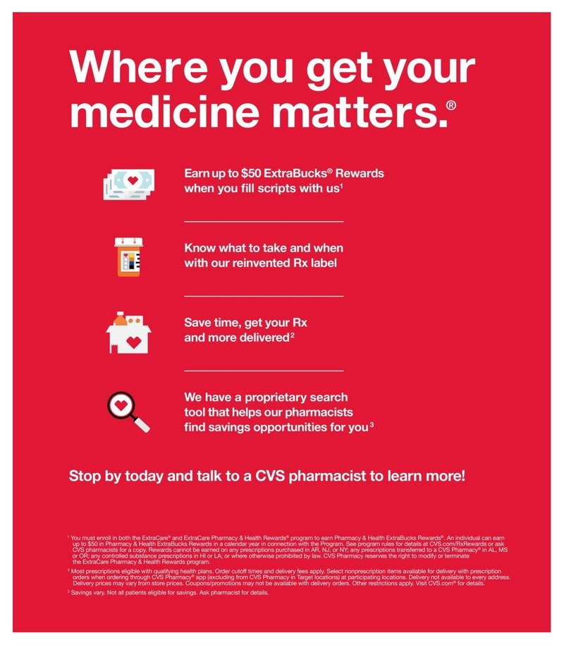 CVS Weekly Ad Sep 15 – Sep 21, 2019
