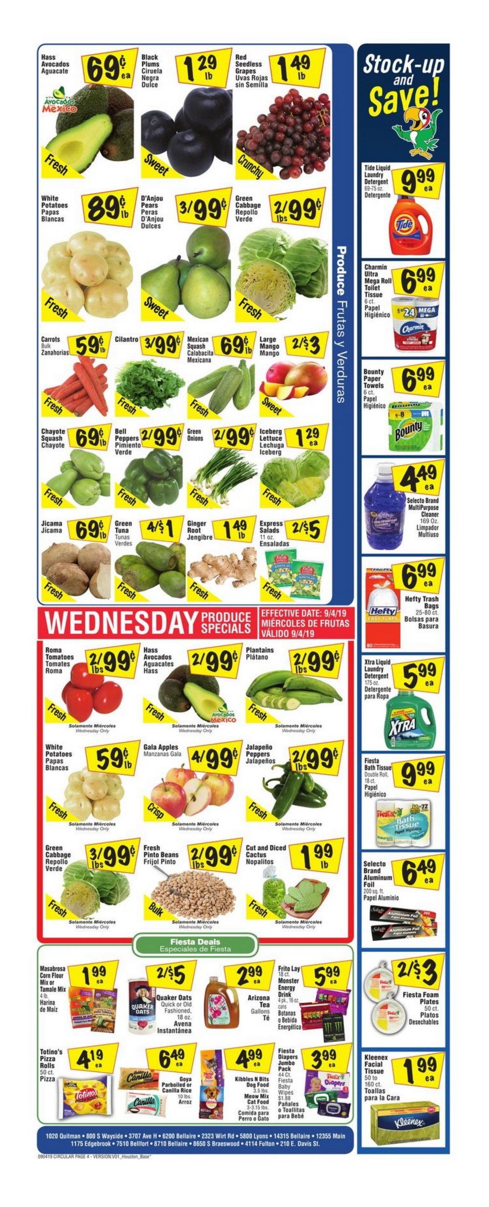 Fiesta Mart Weekly Ad Sep 4 – Sep 10, 2019