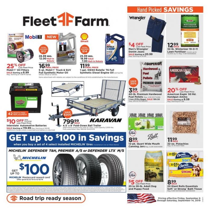 Fleet Farm Weekly Ad Sep 06 – Sep 14, 2019