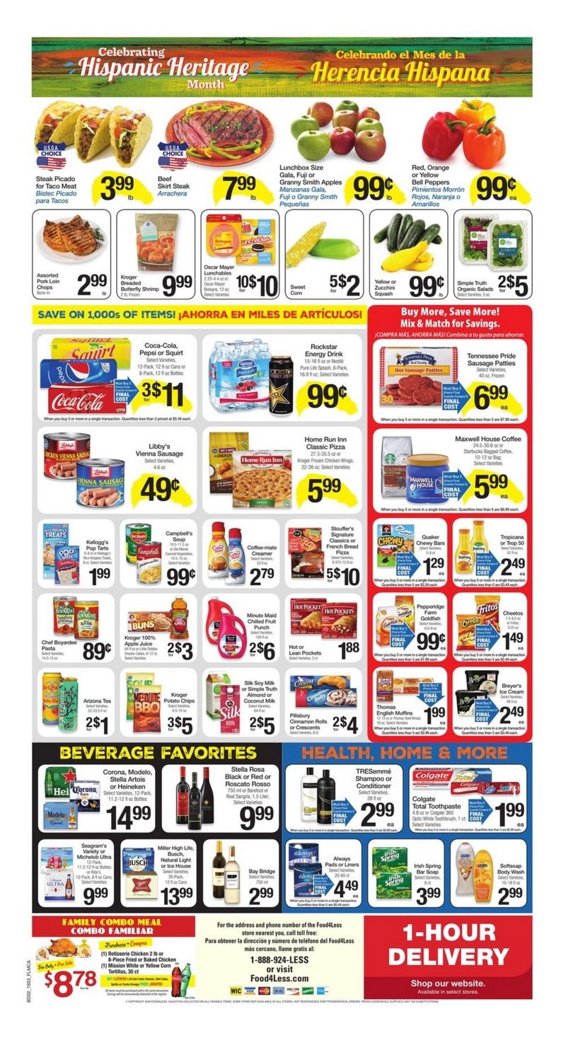 Food 4 Less Weekly Ad Sep 18 Sep 24 2019