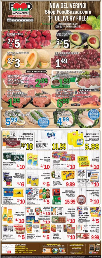 Food Bazaar Weekly Ad Sep 05 – Sep 11, 2019