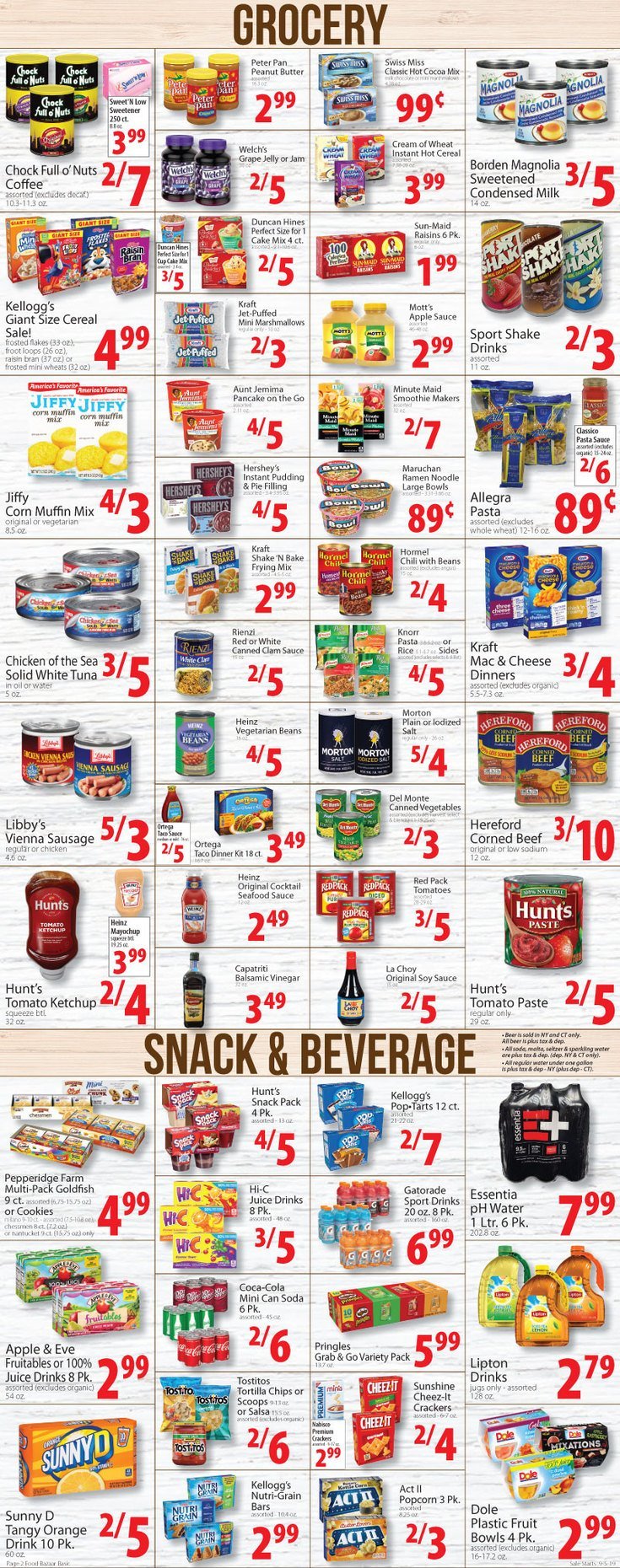 Food Bazaar Weekly Ad Sep 05 – Sep 11, 2019