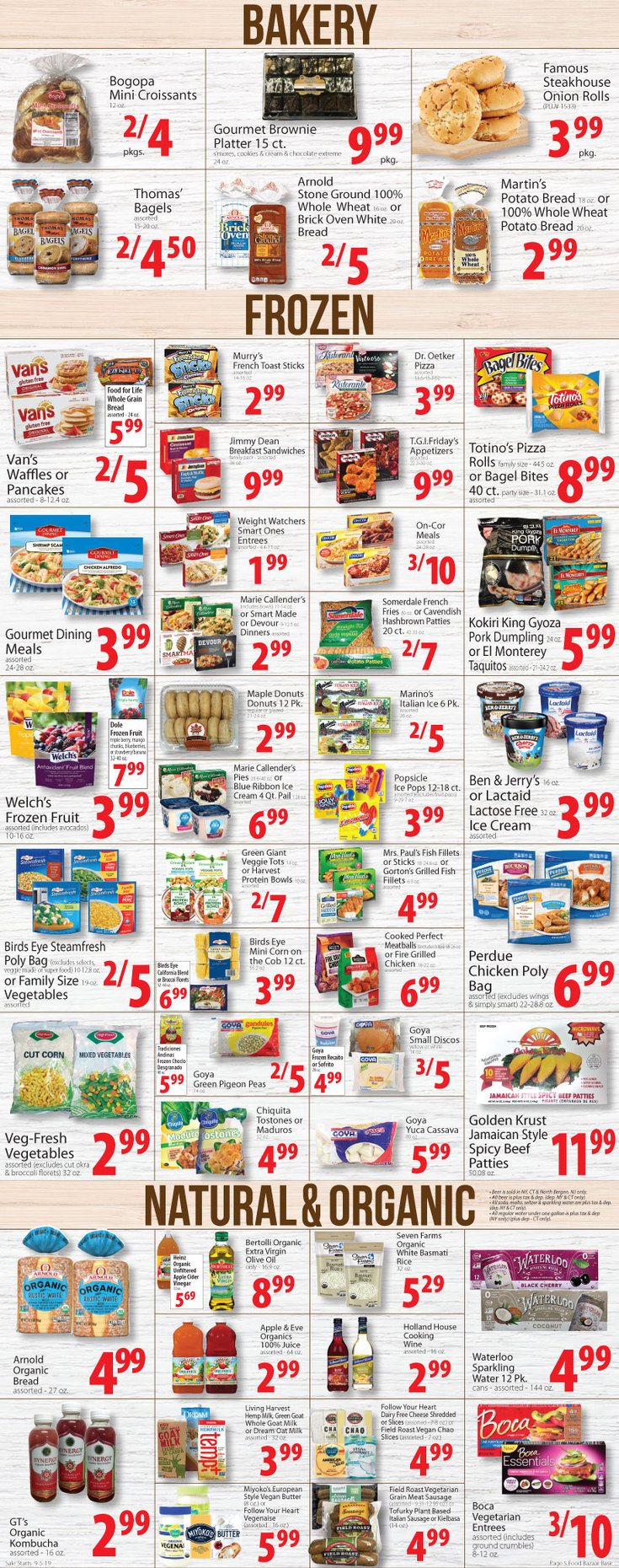 Food Bazaar Weekly Ad Sep 05 – Sep 11, 2019