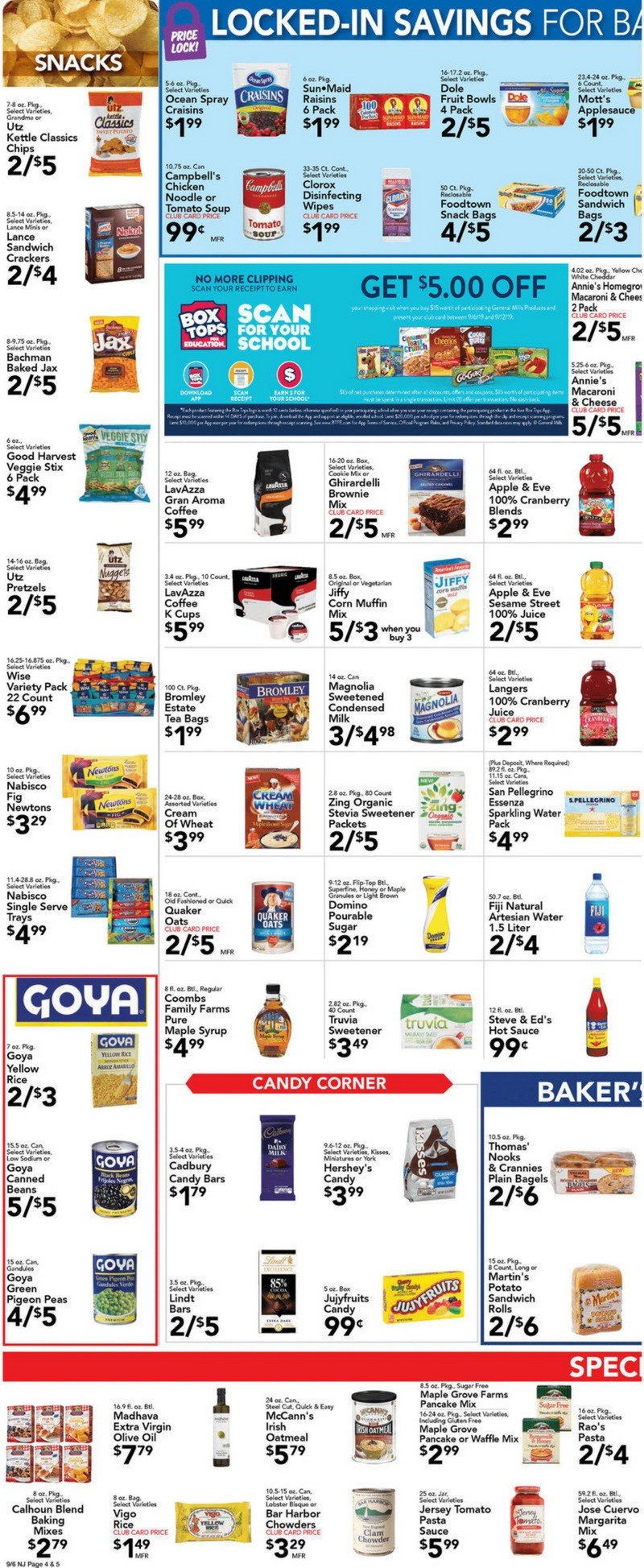 Foodtown Weekly Ad Sep 06 – Sep 12, 2019