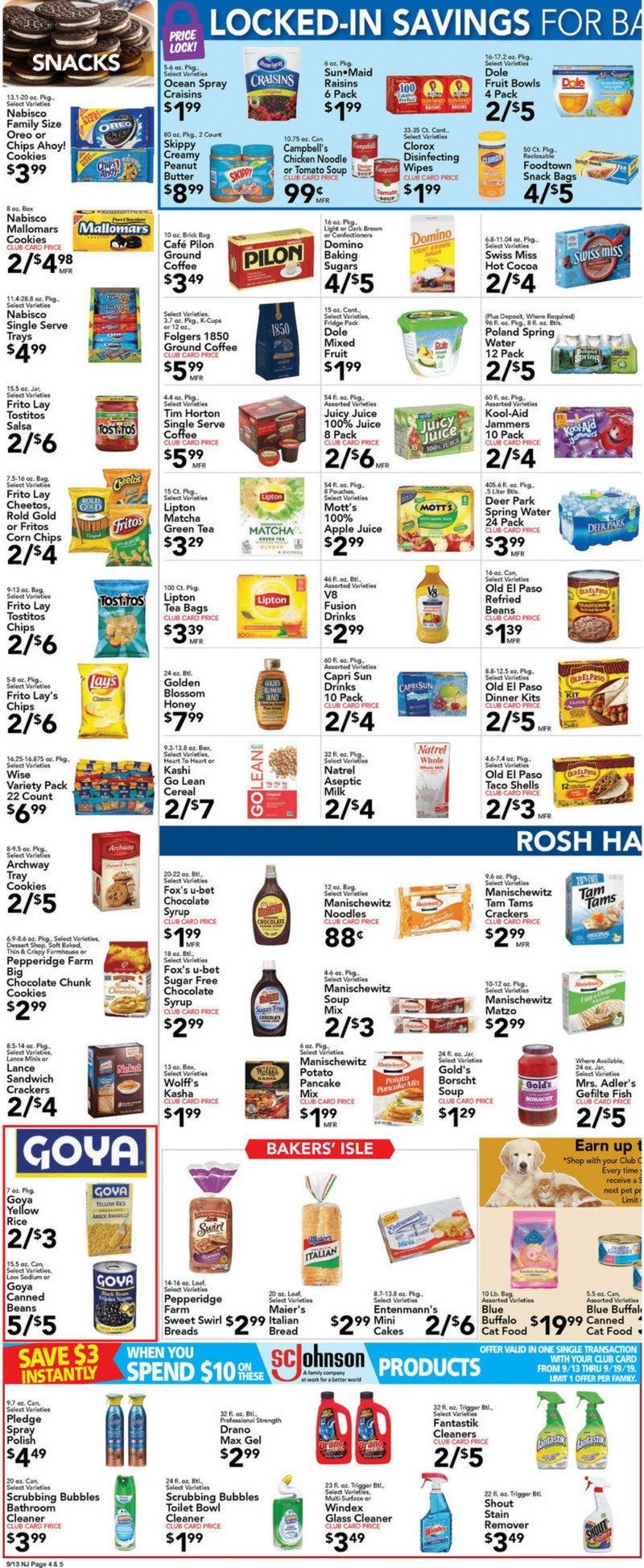 Foodtown Weekly Ad Sep 13 – Sep 19, 2019