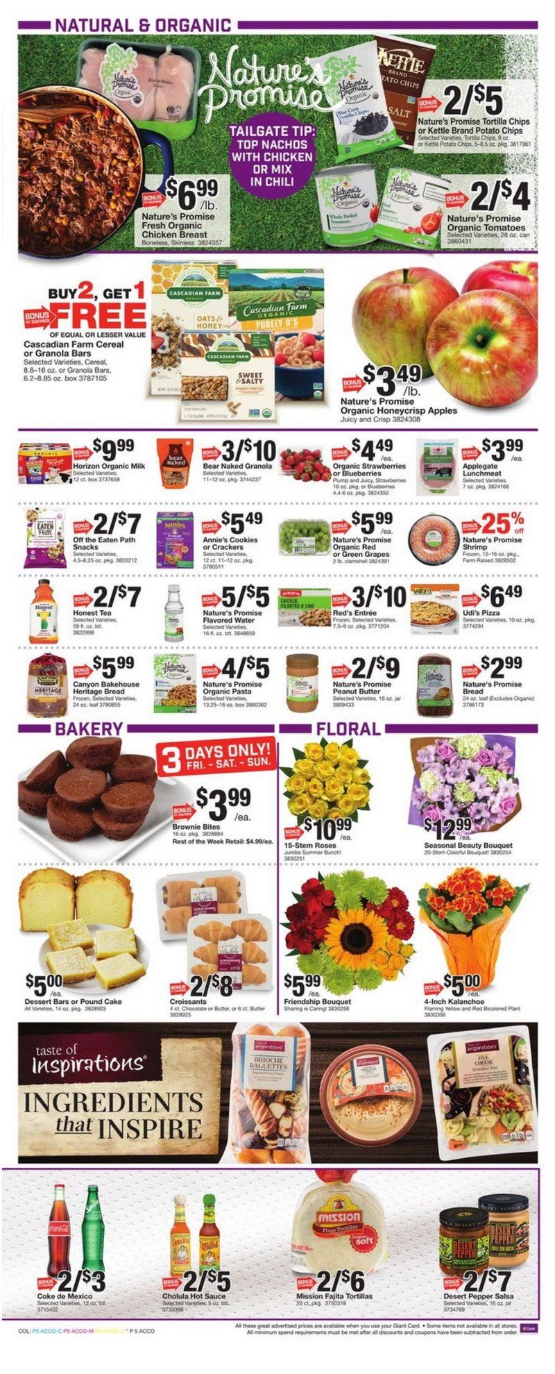 Giant Food Weekly Circular Sep 06 – Sep 12, 2019