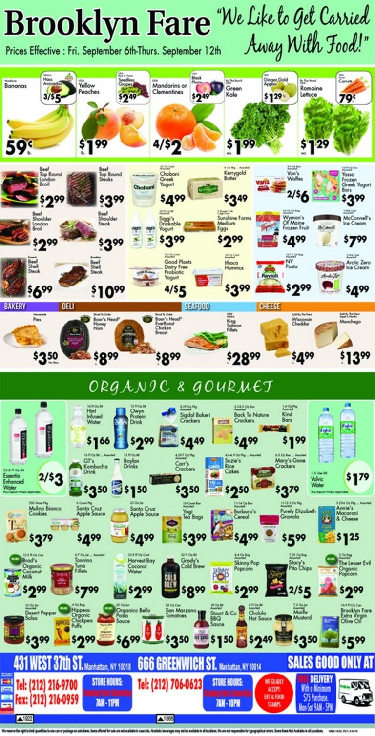 Key Food Weekly Ad Sep 06 – Sep 12, 2019