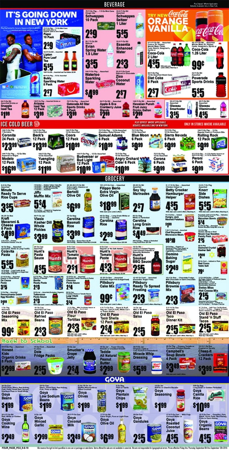 Key Food Weekly Ad Sep 06 – Sep 12, 2019