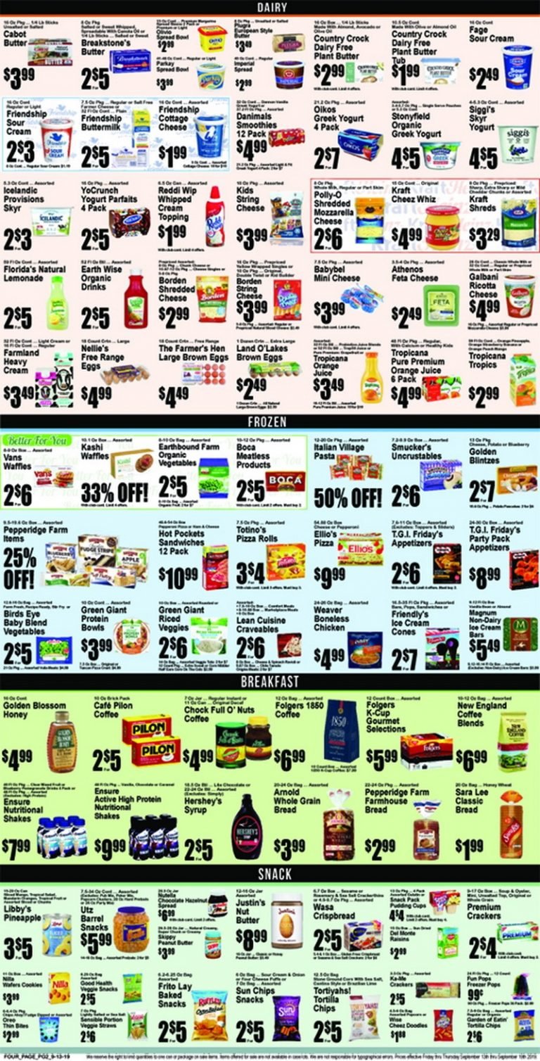 Key Food Weekly Ad Sep 13 – Sep 19, 2019