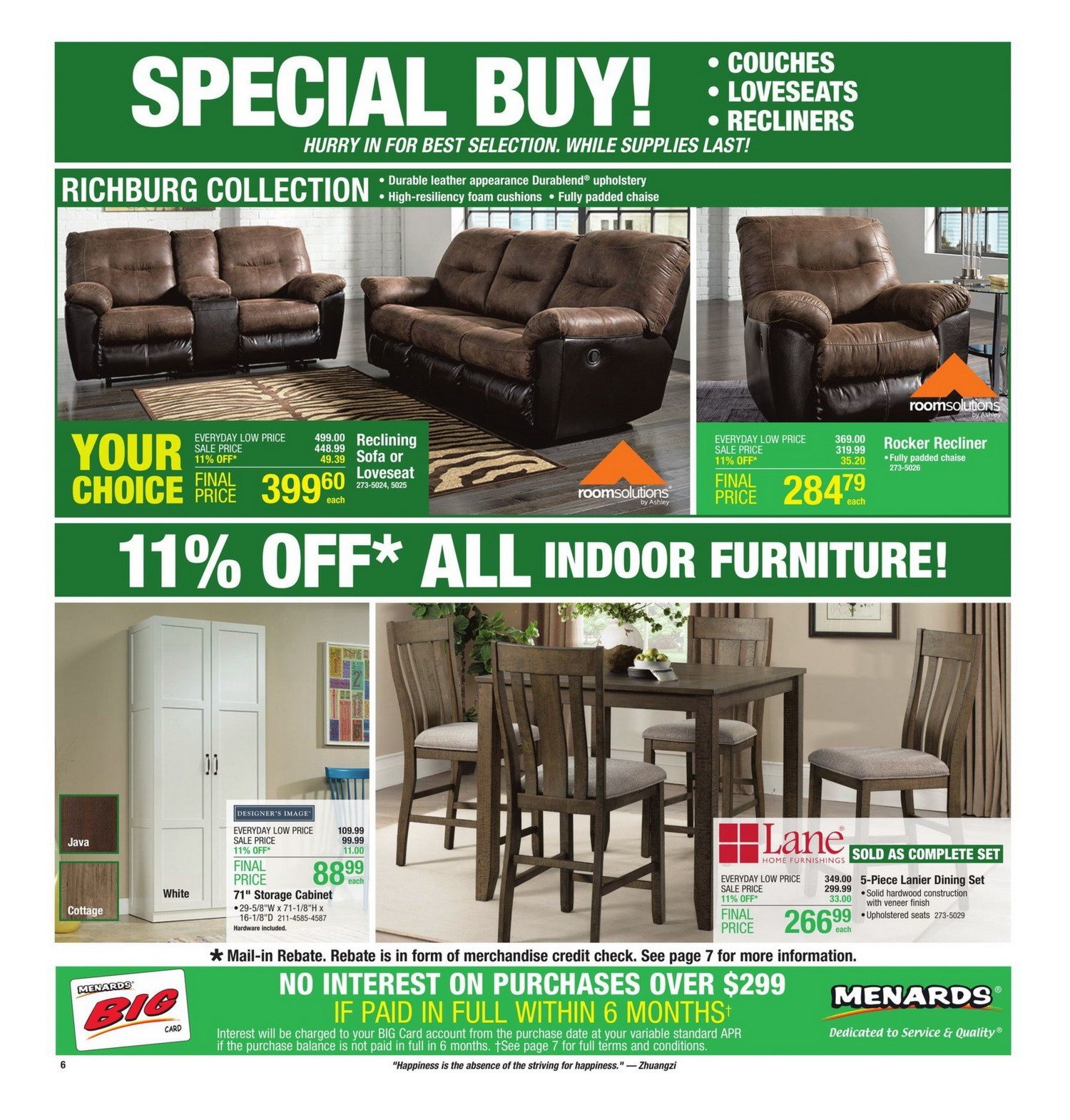 Menards Weekly Ad Sep 1 – Sep 7, 2019
