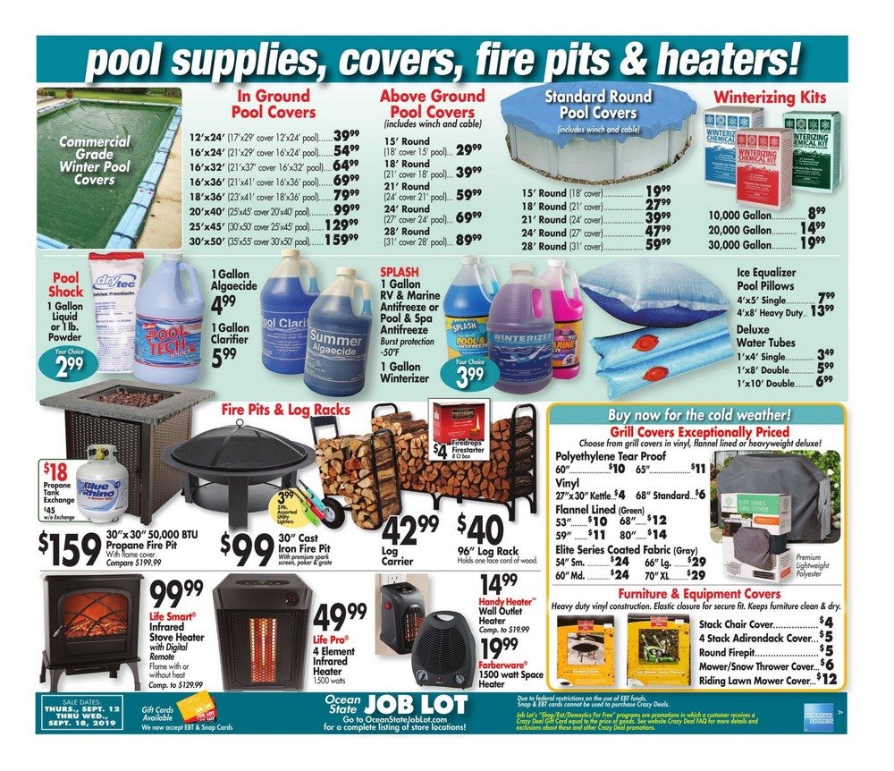 Ocean State Job Lot Weekly Ad Sep 12 – Sep 18, 2019
