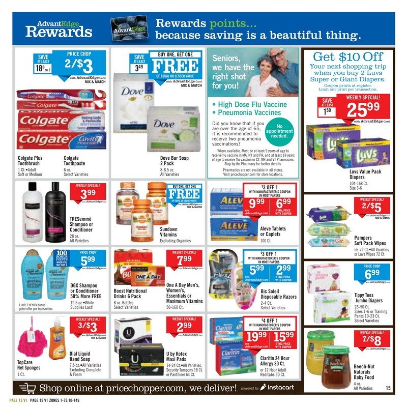 Price Chopper Weekly Ad Sep 08 – Sep 14, 2019