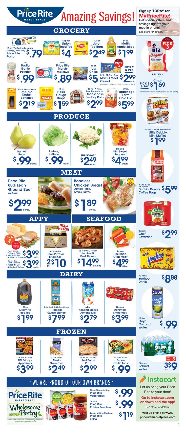 Price Rite Weekly Ad Sep 06 – Sep 12, 2019