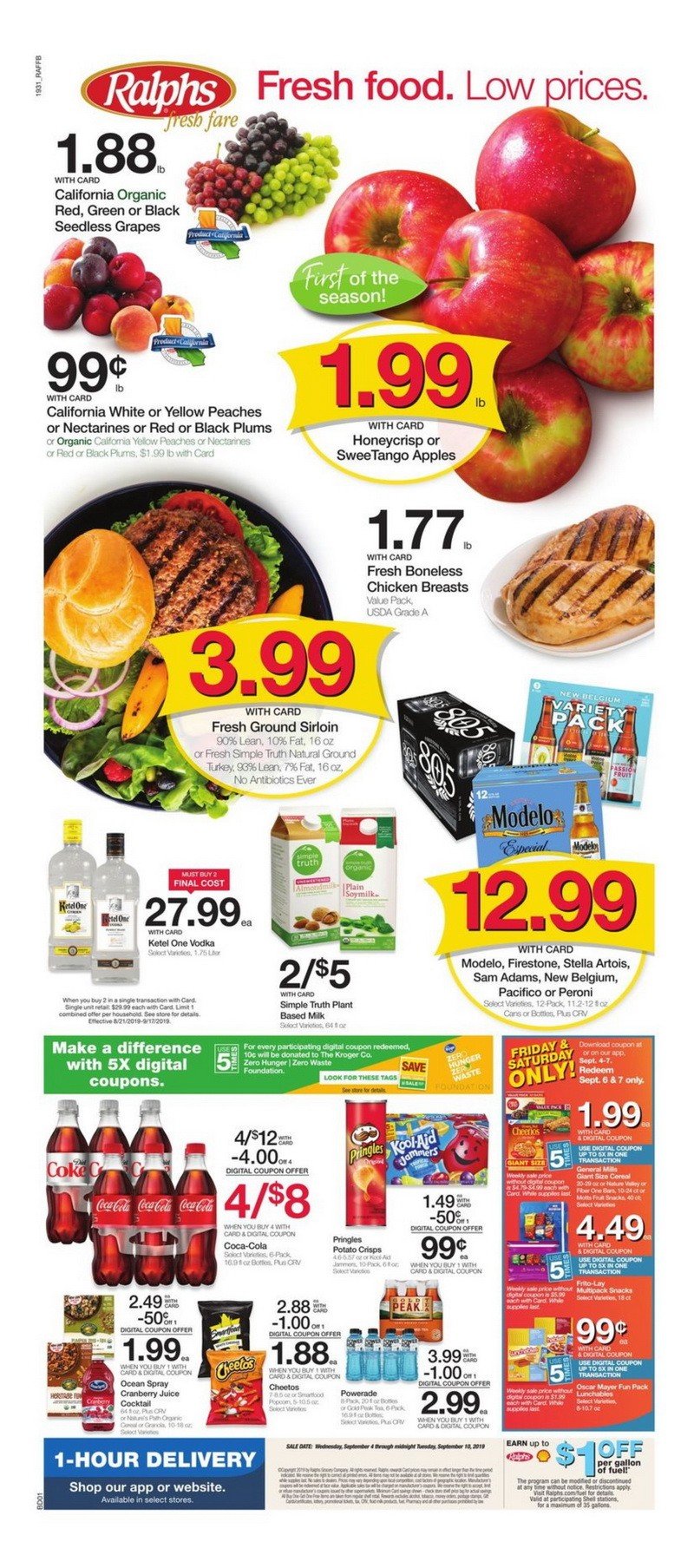 Ralphs Weekly Ad Sep 04 – Sep 10, 2019