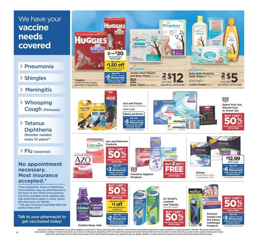 Rite Aid Weekly Ad Sep 15 – Sep 21, 2019