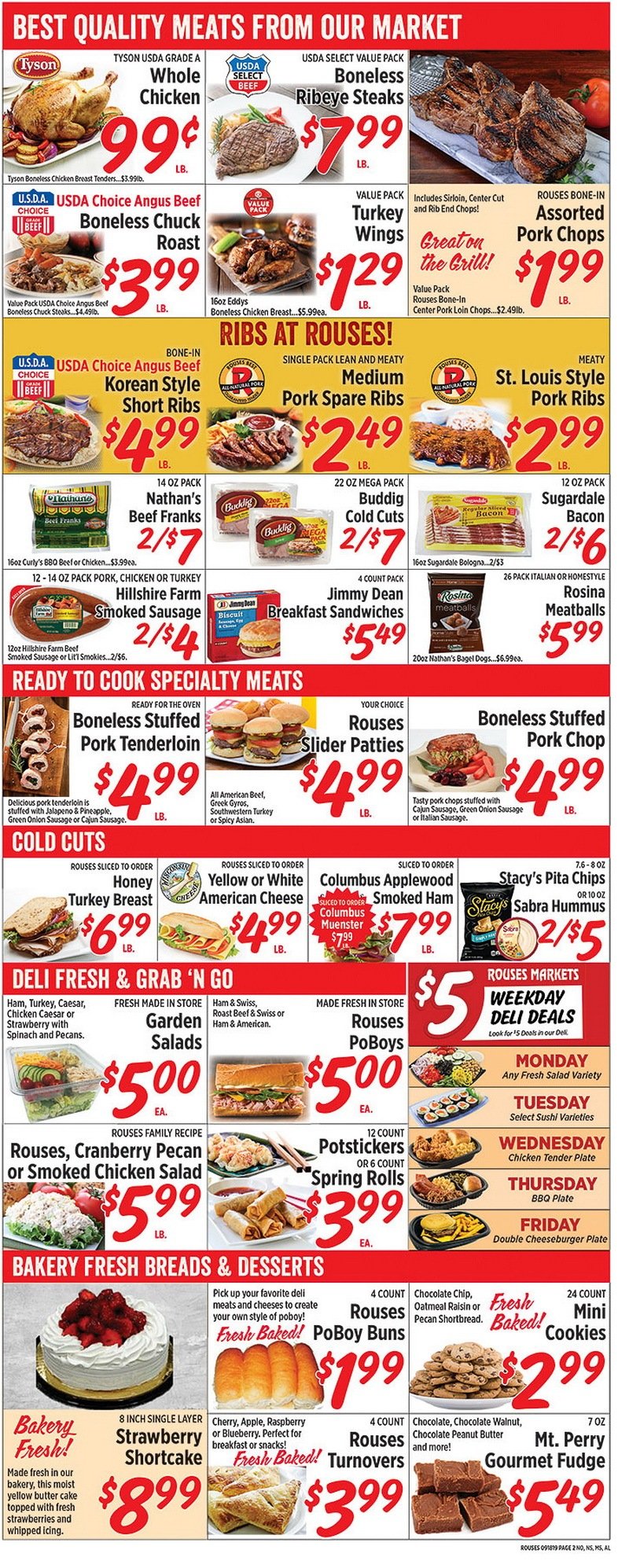 Rouses Weekly Ad Sep 18 – Sep 25, 2019