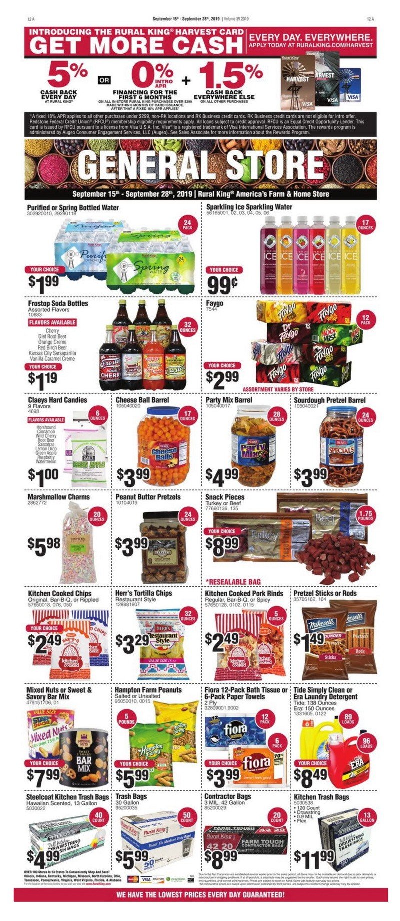 Rural King Weekly Ad Sep 15 – Sep 28, 2019