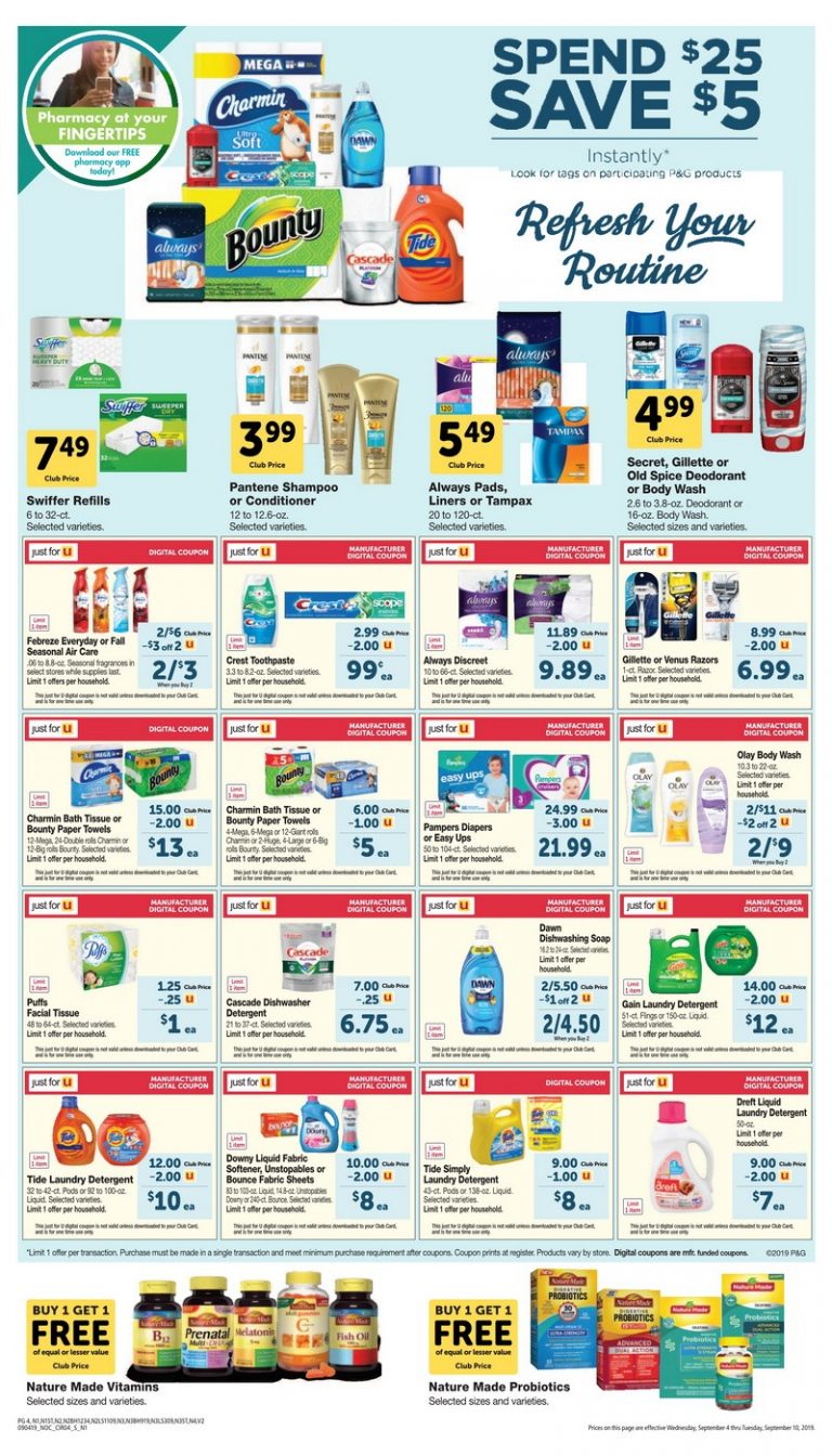 Safeway Weekly Ad Sep 04 – Sep 10, 2019