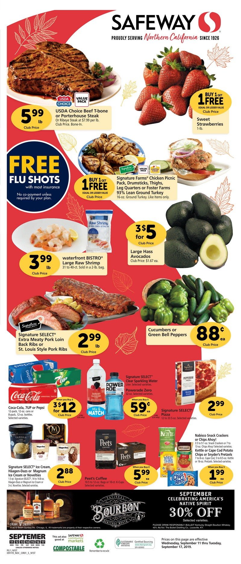 Safeway Weekly Ad Sep 11 – Sep 17, 2019
