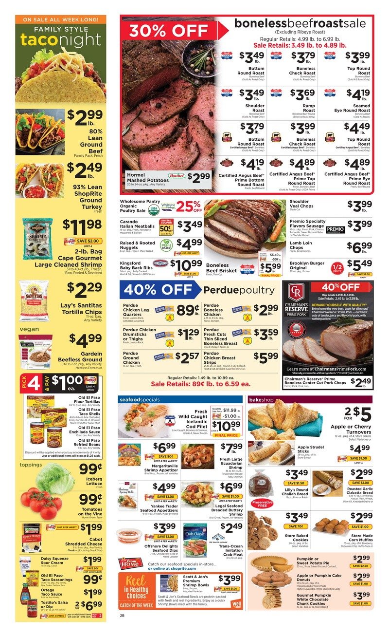 ShopRite Weekly Ad Sep 15 – Sep 21, 2019