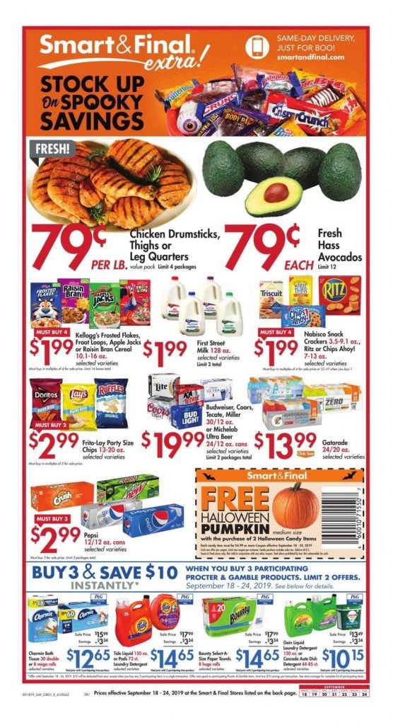 Smart & Final Weekly Ad Sep 18 – Sep 24, 2019