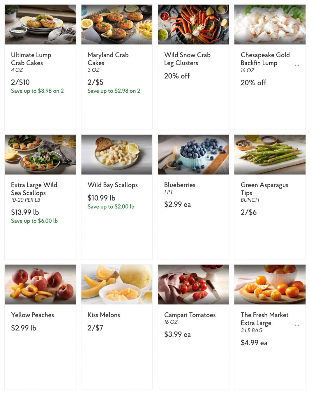 The Fresh Market Weekly Specials Sep 11 – Sep 17, 2019