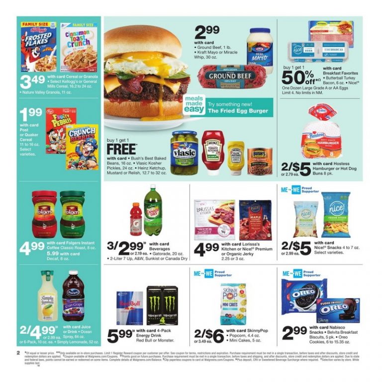 Walgreens Weekly Ad Sep 01 – Sep 07, 2019
