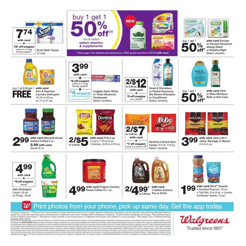 Walgreens Weekly Ad Sep 15 – Sep 21, 2019