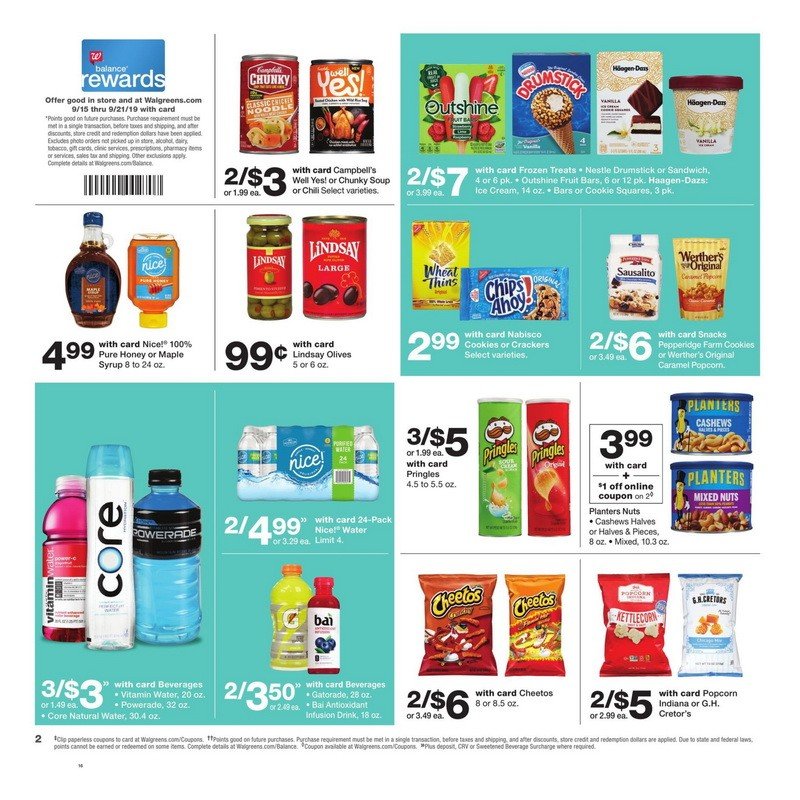 Walgreens Weekly Ad Sep 15 – Sep 21, 2019
