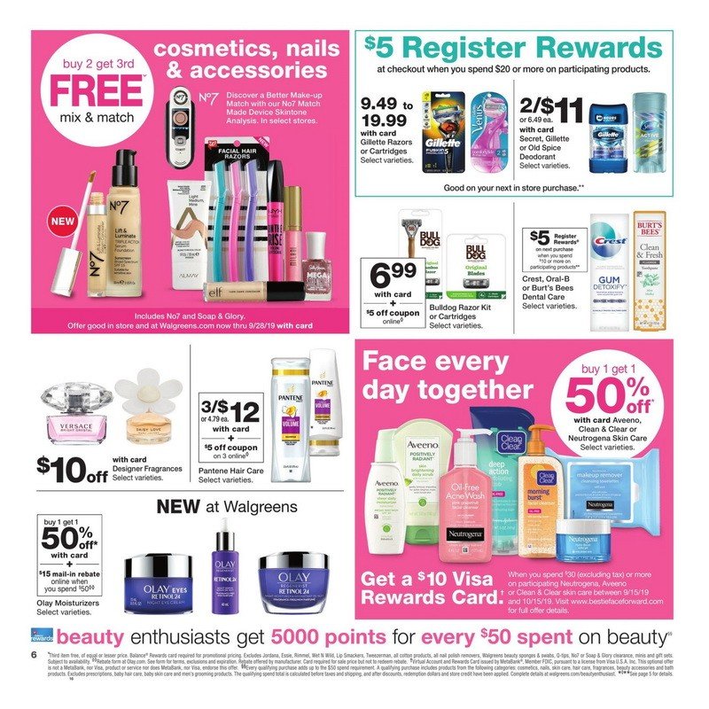 Walgreens Weekly Ad Sep 15 – Sep 21, 2019