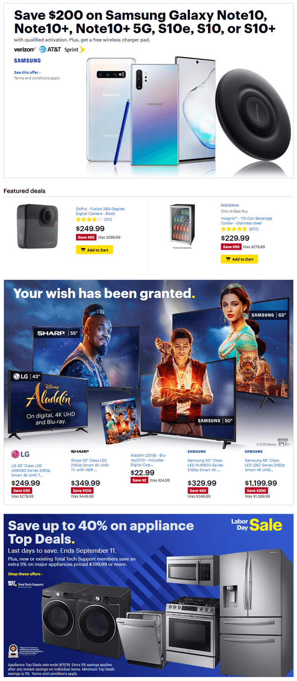 Best Buy Weekly Ad Sep 9 – Sep 15, 2019