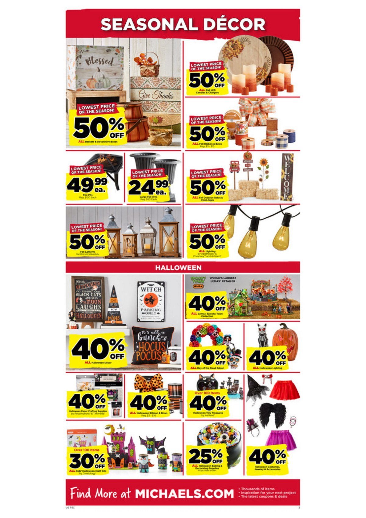 Michaels Weekly Ad Sep 13 – Sep 21, 2019