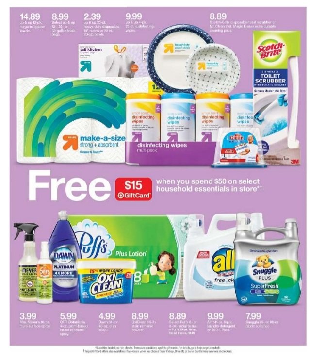Target Weekly Ad Sep 15 – Sep 21, 2019