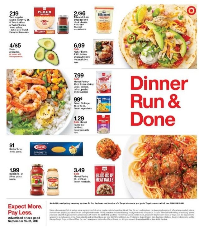 Target Weekly Ad Sep 15 – Sep 21, 2019