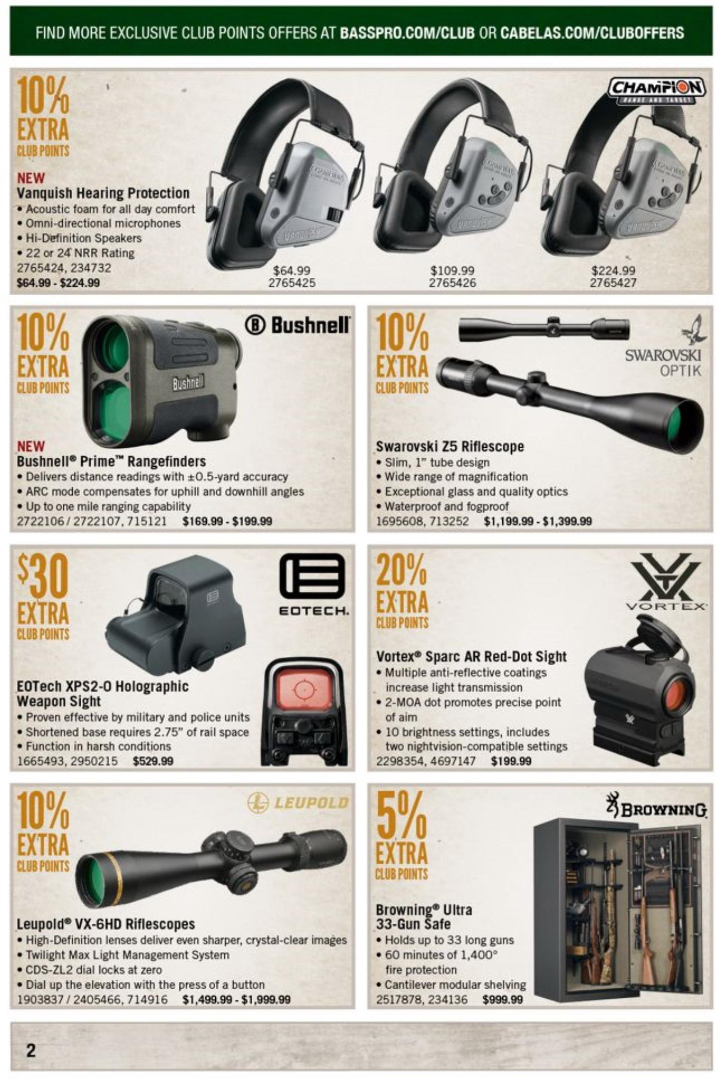 Bass Pro Shops Gear Guide Sale Sep 1 – Sep 31, 2019