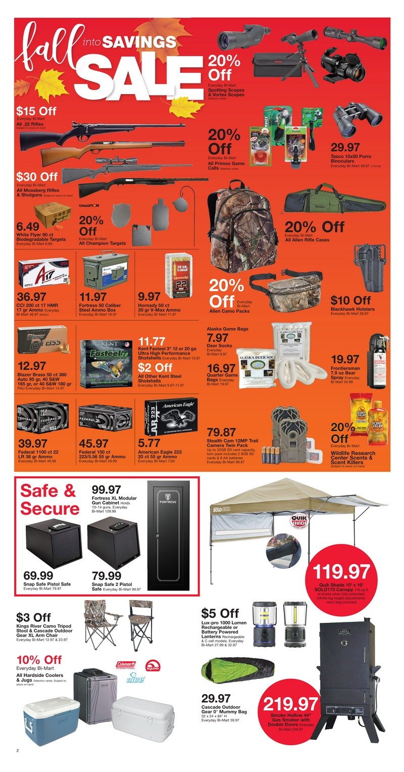 Bi Mart Weekly Ad Sep 26 – Oct 02, 2019