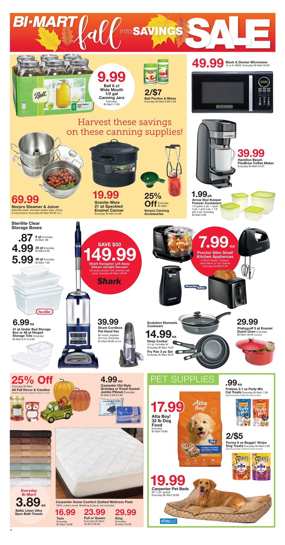 Bi Mart Weekly Ad Sep 19 – Sep 25, 2019