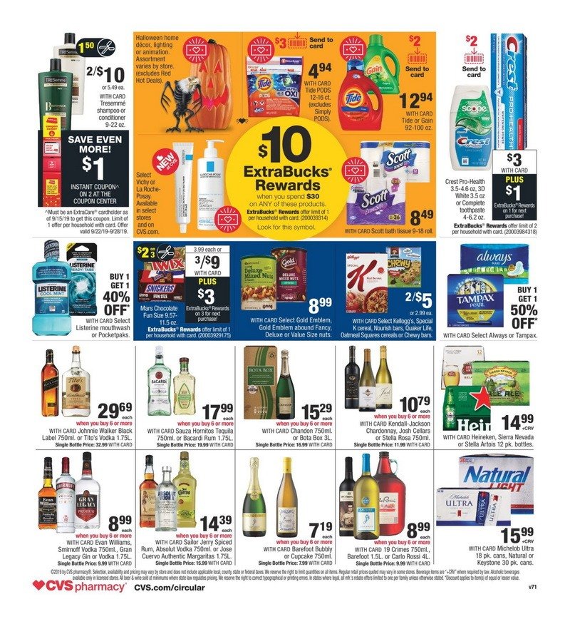 CVS Weekly Ad Sep 22 – Sep 28, 2019