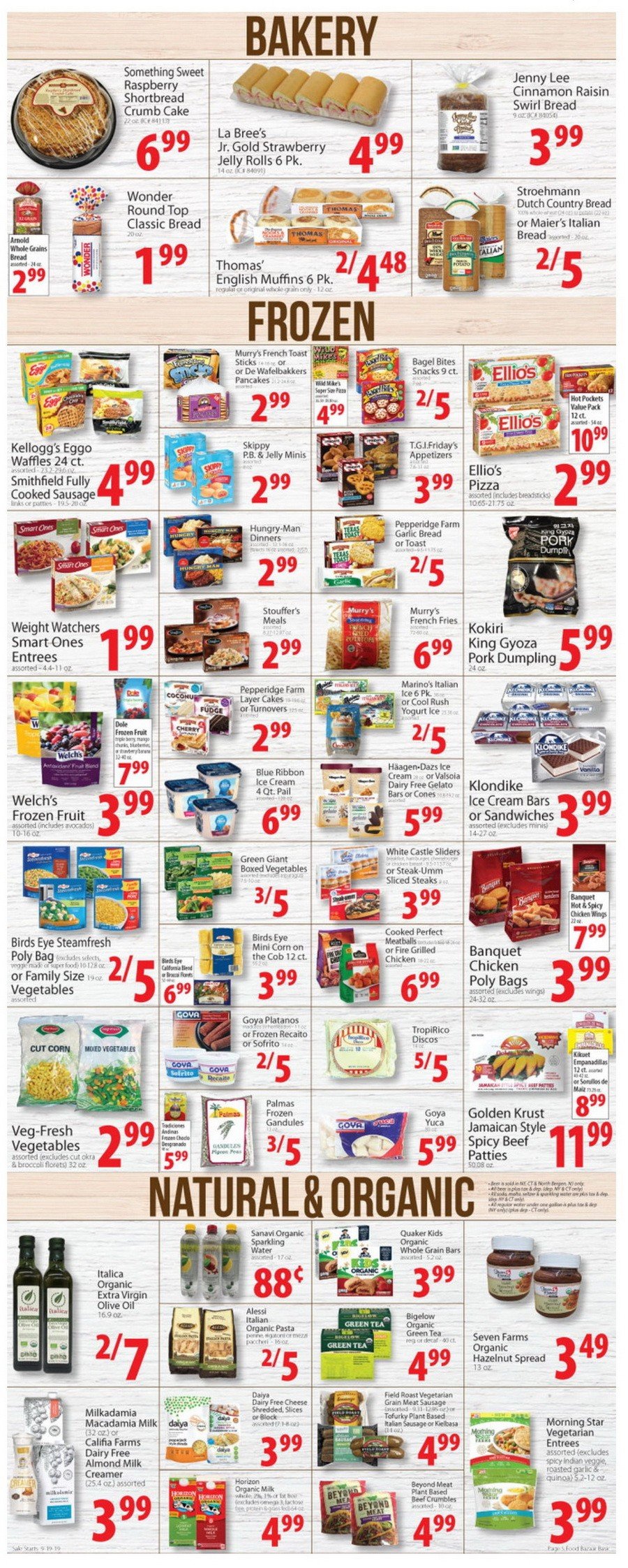 Food Bazaar Weekly Ad Sep 19 – Sep 25, 2019