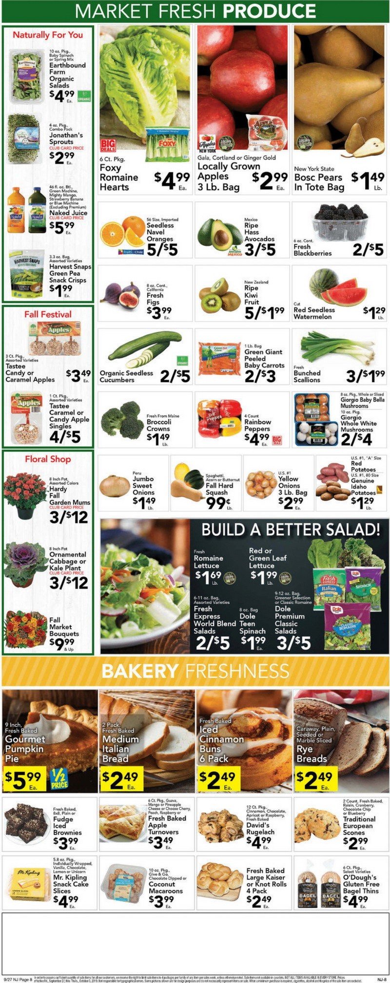 Foodtown Weekly Ad Sep 27 – Oct 03, 2019