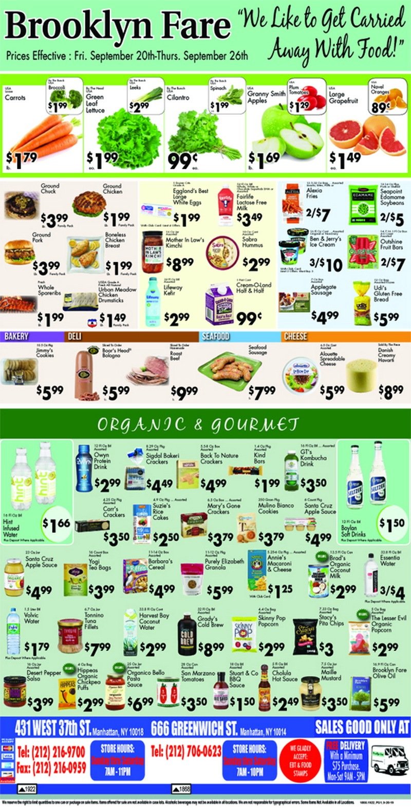 Key Food Weekly Ad Sep 20 – Sep 26, 2019