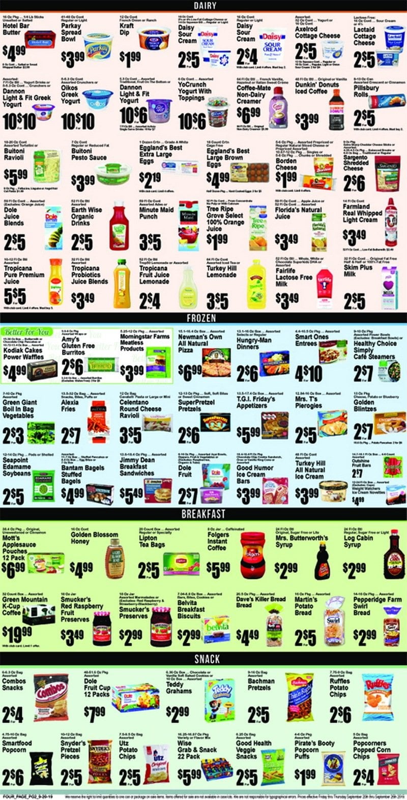Key Food Weekly Ad Sep 20 – Sep 26, 2019
